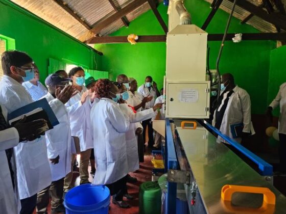 IRRI donates seed dresser to boost quality seed supply