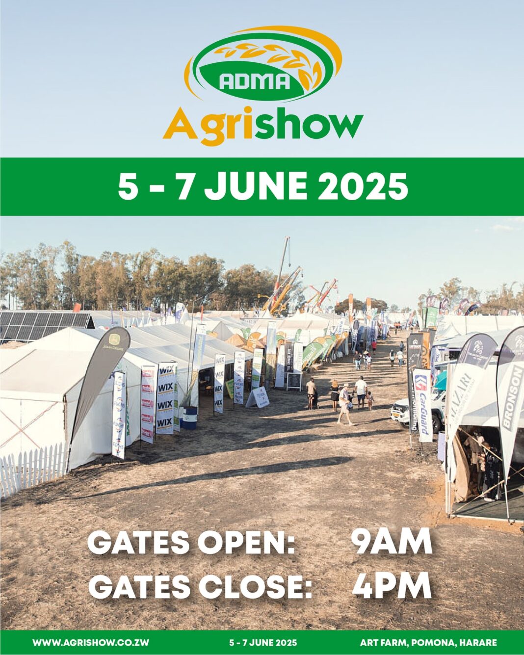 250 exhibitors at Zim’s 2025 ADMA Agri Show